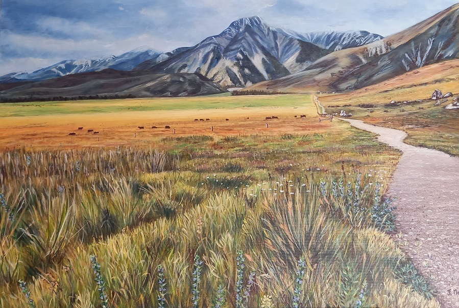 Joanna Meek New Zealand landscape paintings /sea /water / landscapes ...